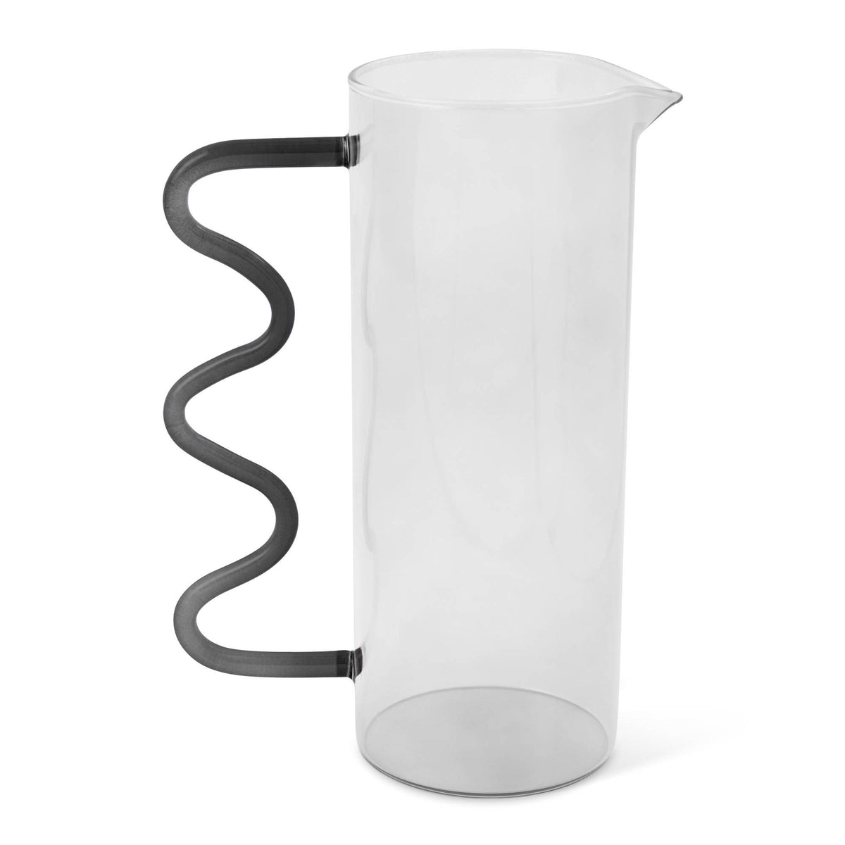 Squiggle Pitcher Black– row.